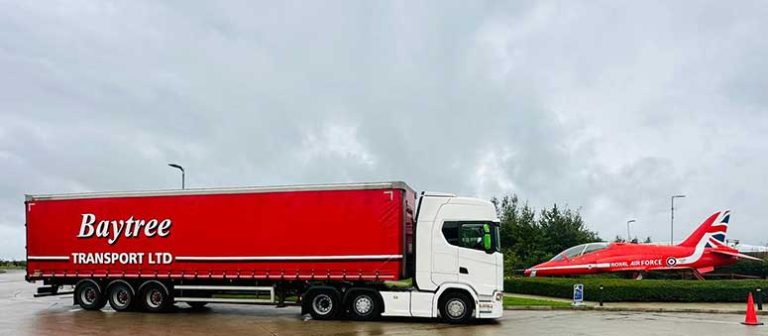 The red arrows meet Baytree Transport - Baytree Transport Ltd